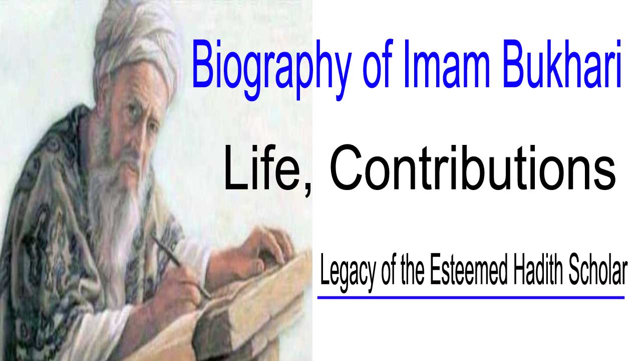 Biography of Imam Bukhari: Life, Contributions, and Legacy of the ...